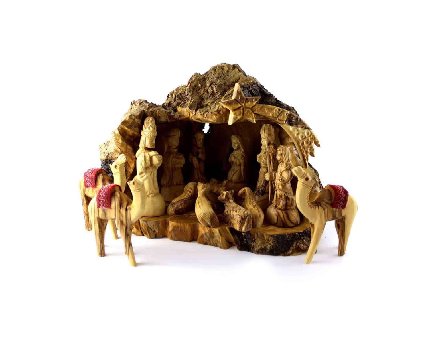Nativity Sets Holy Land Olive Wood - Bethlehem Olive Wood Factory